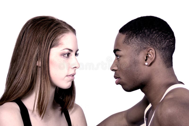 Contacto visual foto de archivo. Imagen de hombres, masculinidad - 1000502