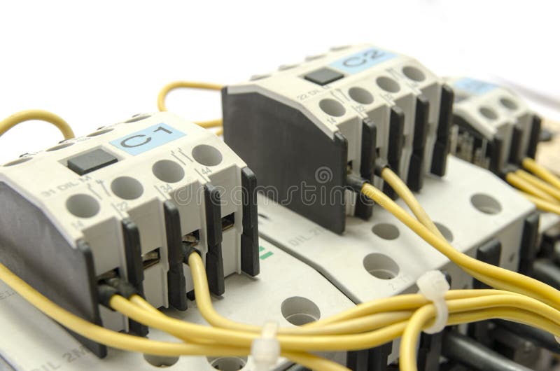 Contactor stock image. Image of production, relay, electricity - 28402099