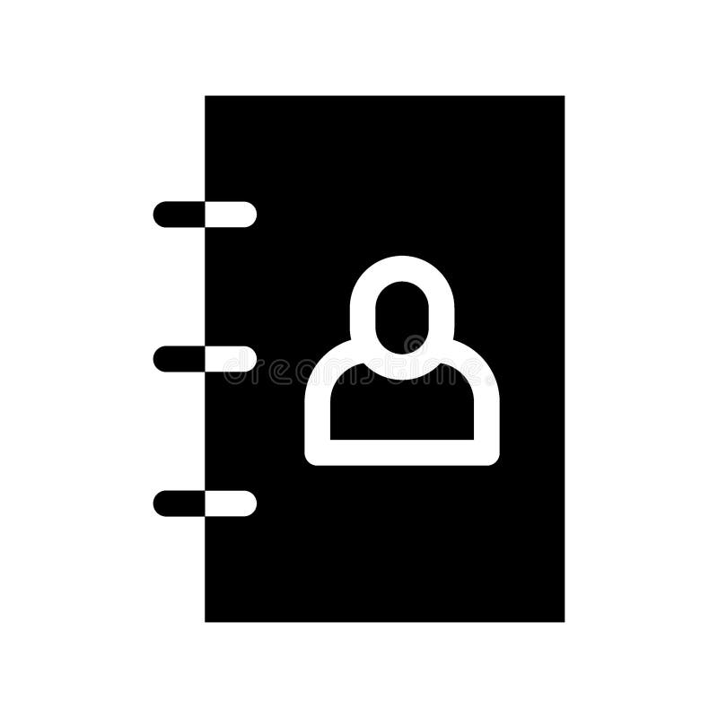 Contacts Book Icon Vector Symbol Design Illustration Stock Vector ... Contacts Book Icon Vector Symbol Design Illustration Stock Vector ...