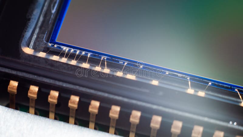 Contacts for Connecting the Matrix To the Processing Chip for ...