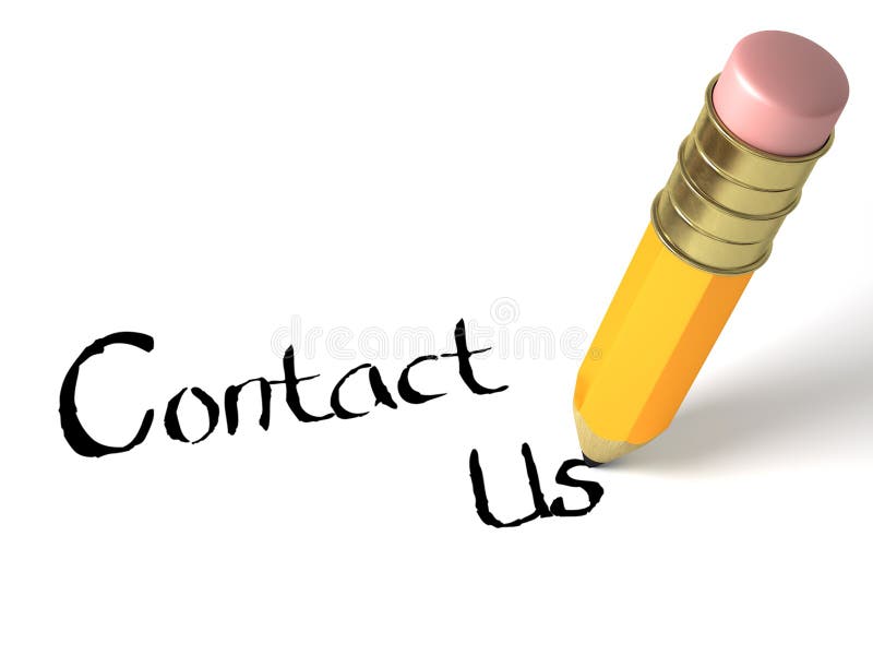 Contacts us stock illustration. Illustration of email - 38992479