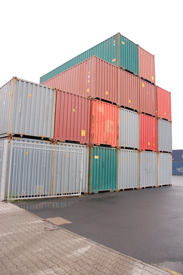 Container stock photo. Image of transit, terminal, carriage - 22267882