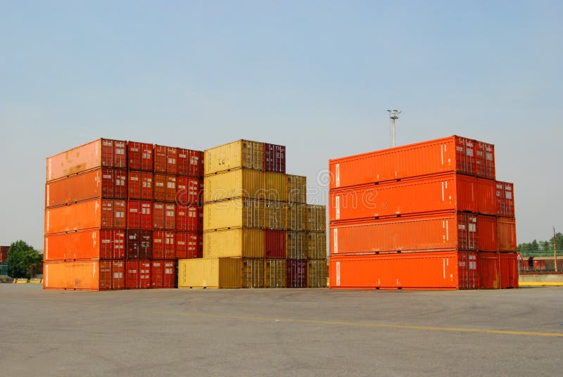 Container stock photo. Image of container, commerce, technology - 6298738