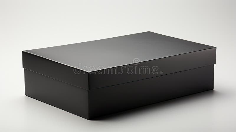 Container Black Box Package Stock Illustration - Illustration of ...