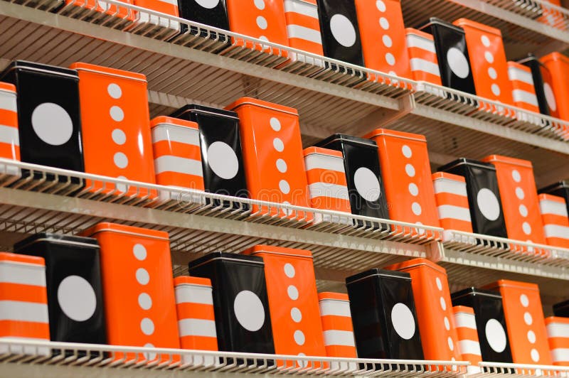 Container or box on shelf stock image. Image of closeup - 37244539