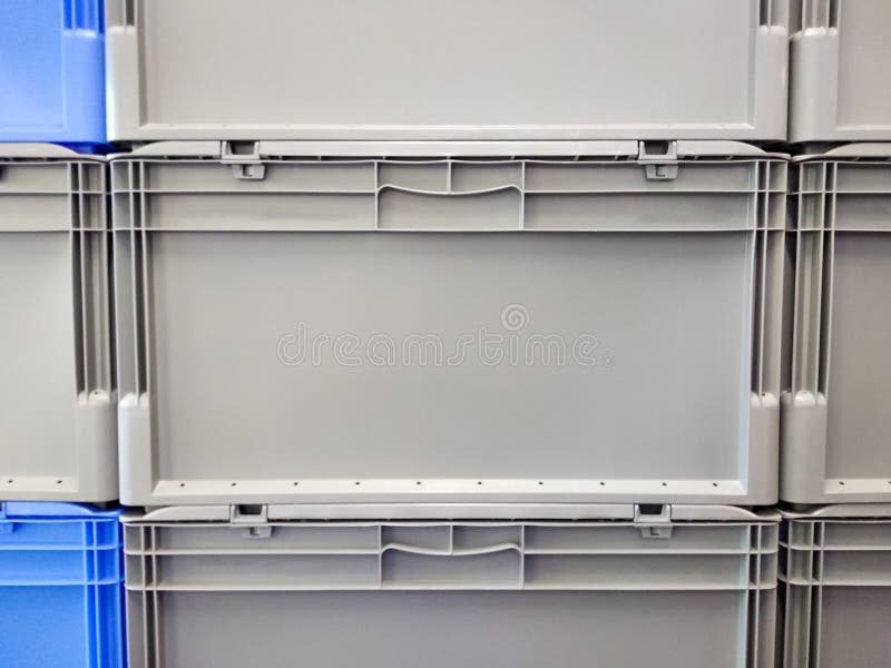 Container Boxes on Top of Each Other Stock Photo - Image of storage ...