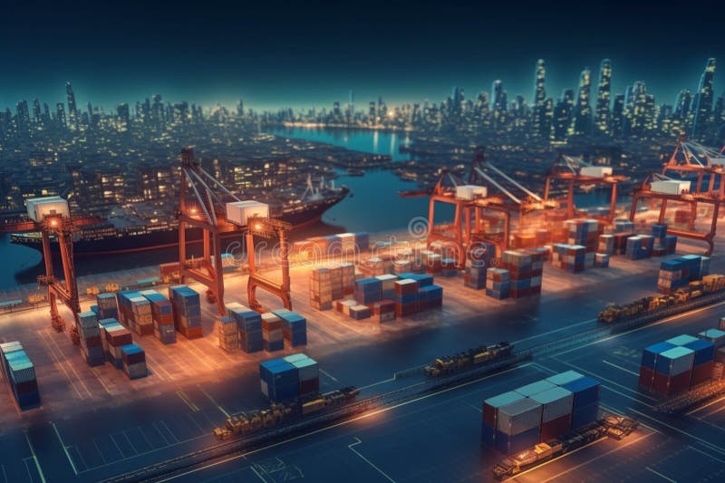 Import export logo design stock vector. Illustration of lovely - 208109149