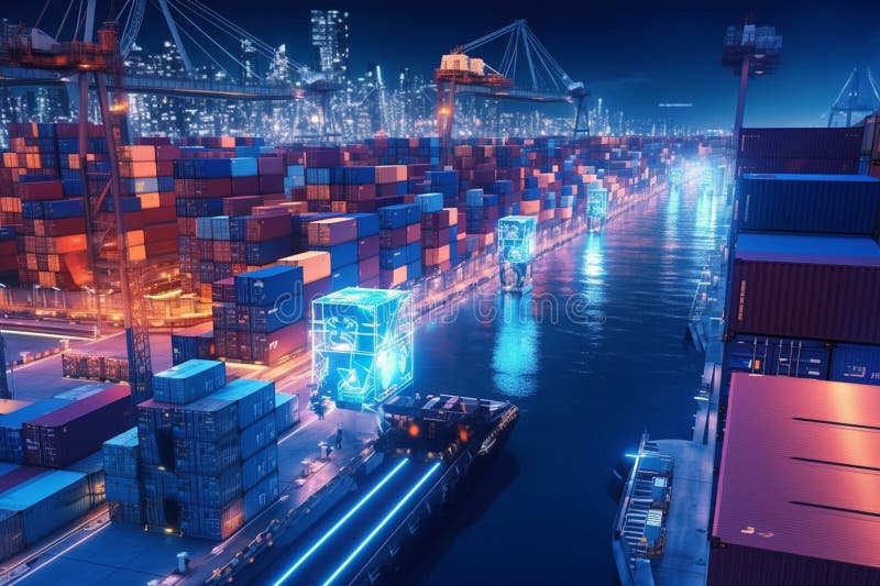 Import export logo design stock vector. Illustration of lovely - 208109149