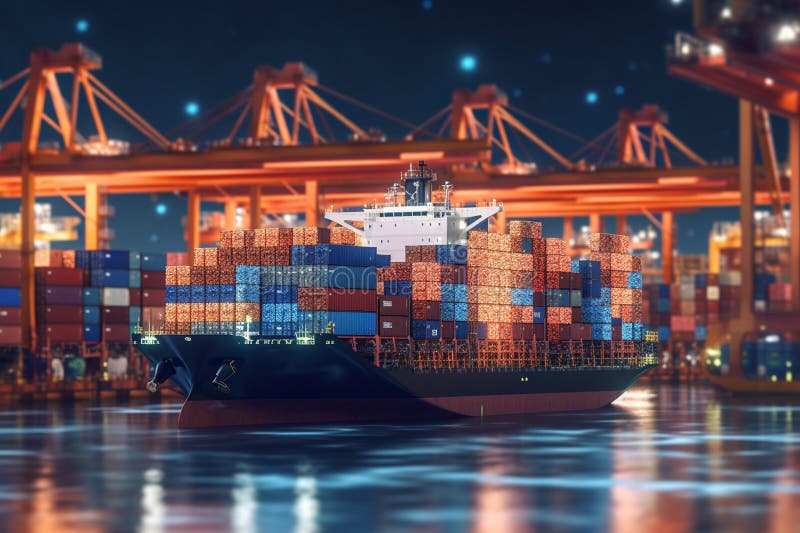 Import export logo design stock vector. Illustration of lovely - 208109149