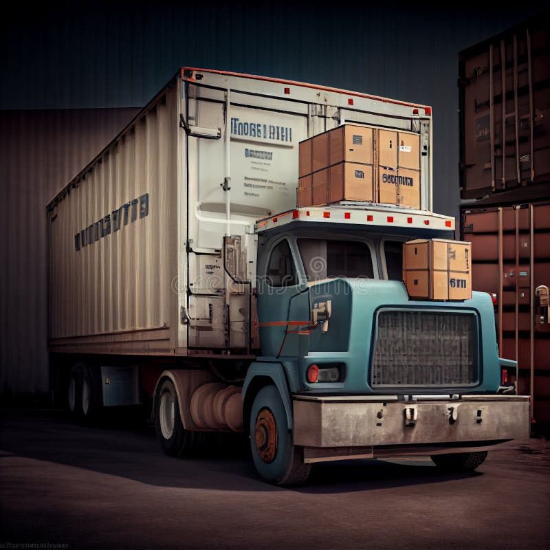 Container Cargo for Logistics Stock Photo - Image of industry ...