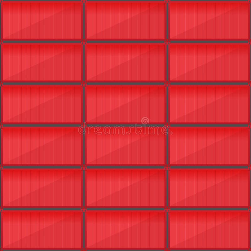 Container Cargo Seamless Pattern Wallpaper Vector Stock Illustration ...
