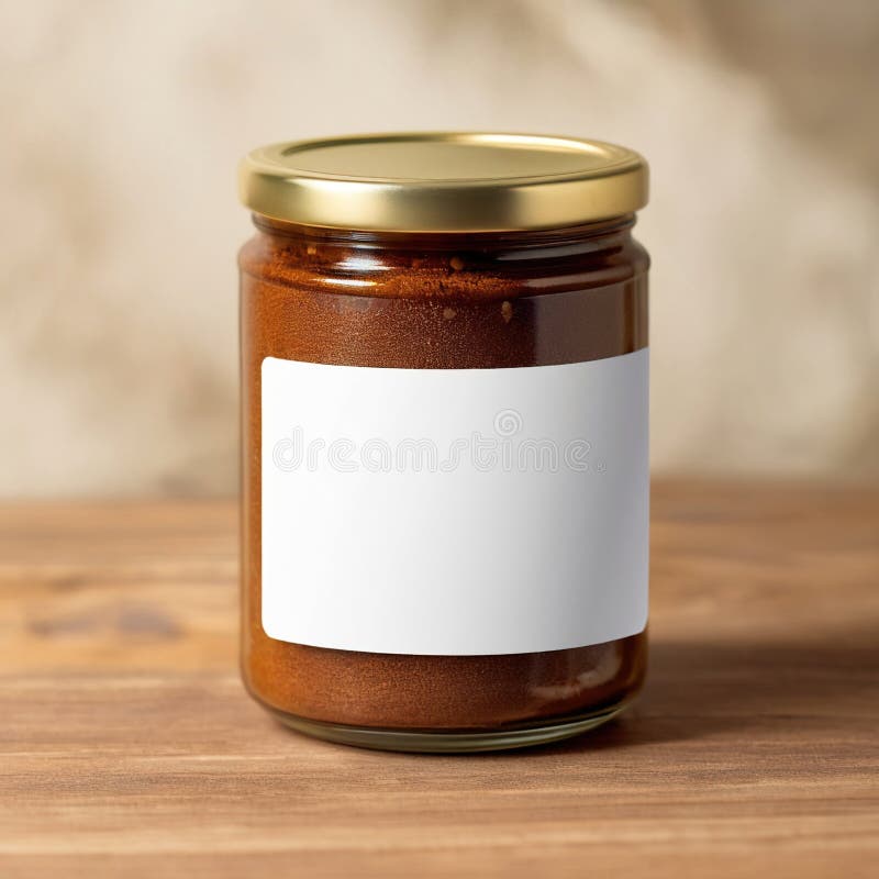 Container of Coffee Powder, Empty Blank Generic Product Packaging ...