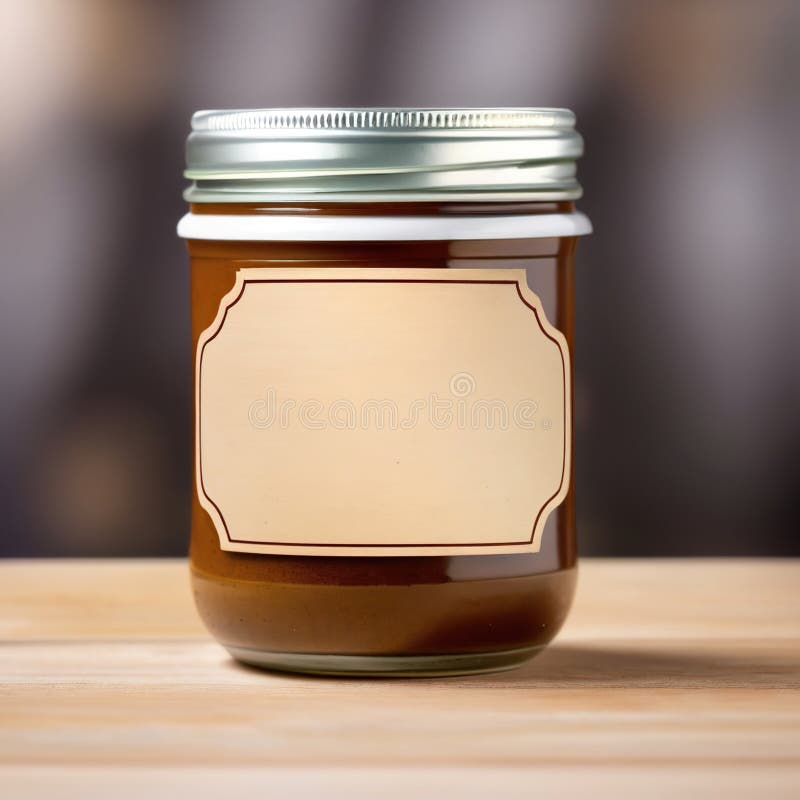 Container of Coffee Powder, Empty Blank Generic Product Packaging ...