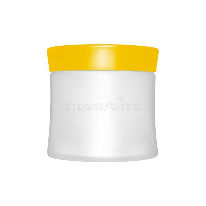 Container for Cream without Labels.Vector Illustration. Stock Vector ...