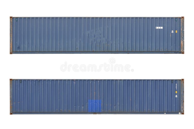 Container Cut the White Background for Ease of Use Stock Photo - Image ...