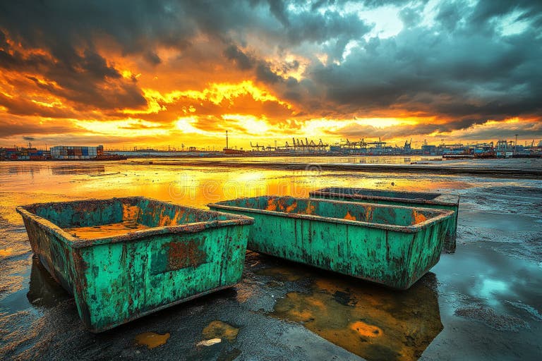 Container Deadlock the Invisible War of Tariffs. Silence at the Docks ...