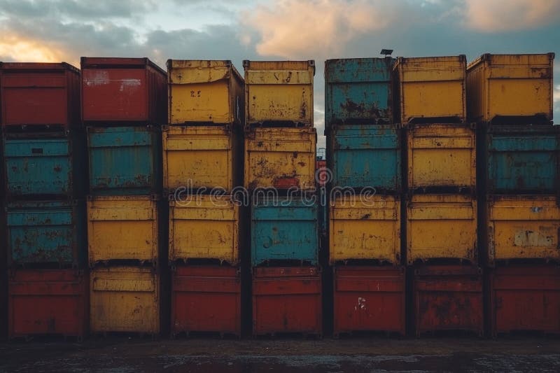 Container Deadlock the Invisible War of Tariffs. Silence at the Docks ...