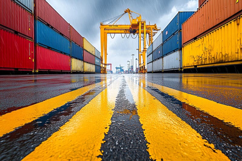 Container Deadlock the Invisible War of Tariffs. Silence at the Docks ...