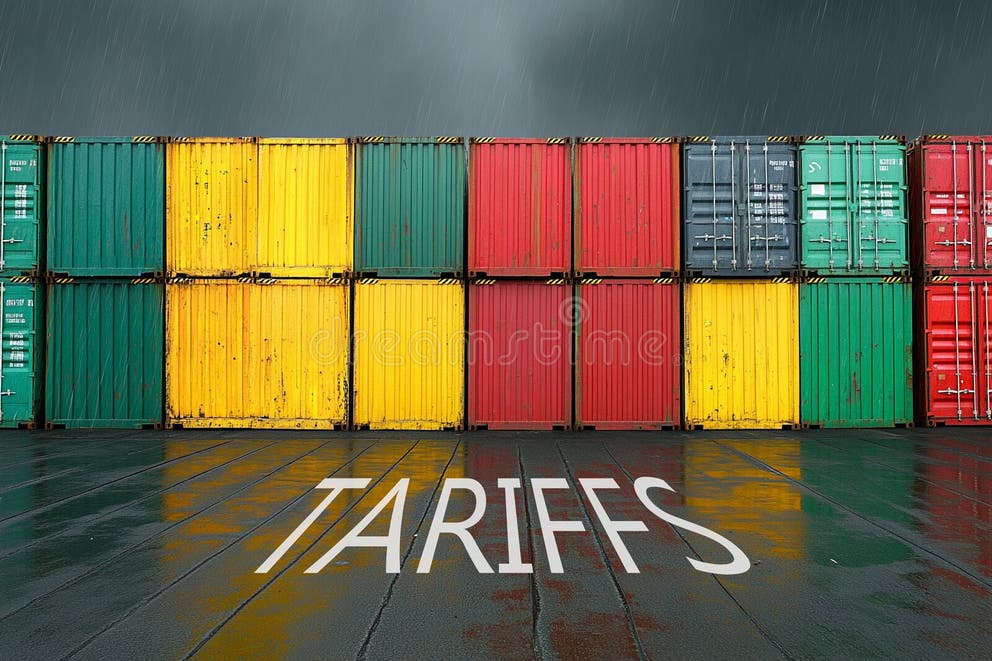 Container Deadlock the Invisible War of Tariffs. Silence at the Docks ...