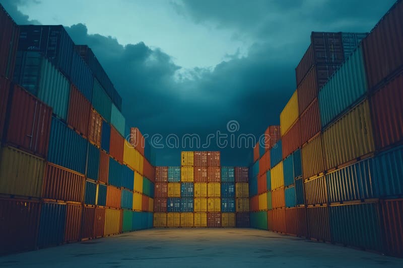 Container Deadlock the Invisible War of Tariffs. Silence at the Docks ...