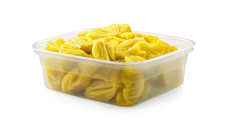 A Container Filled with Yellow Dumplings Ready for Cooking or Serving ...