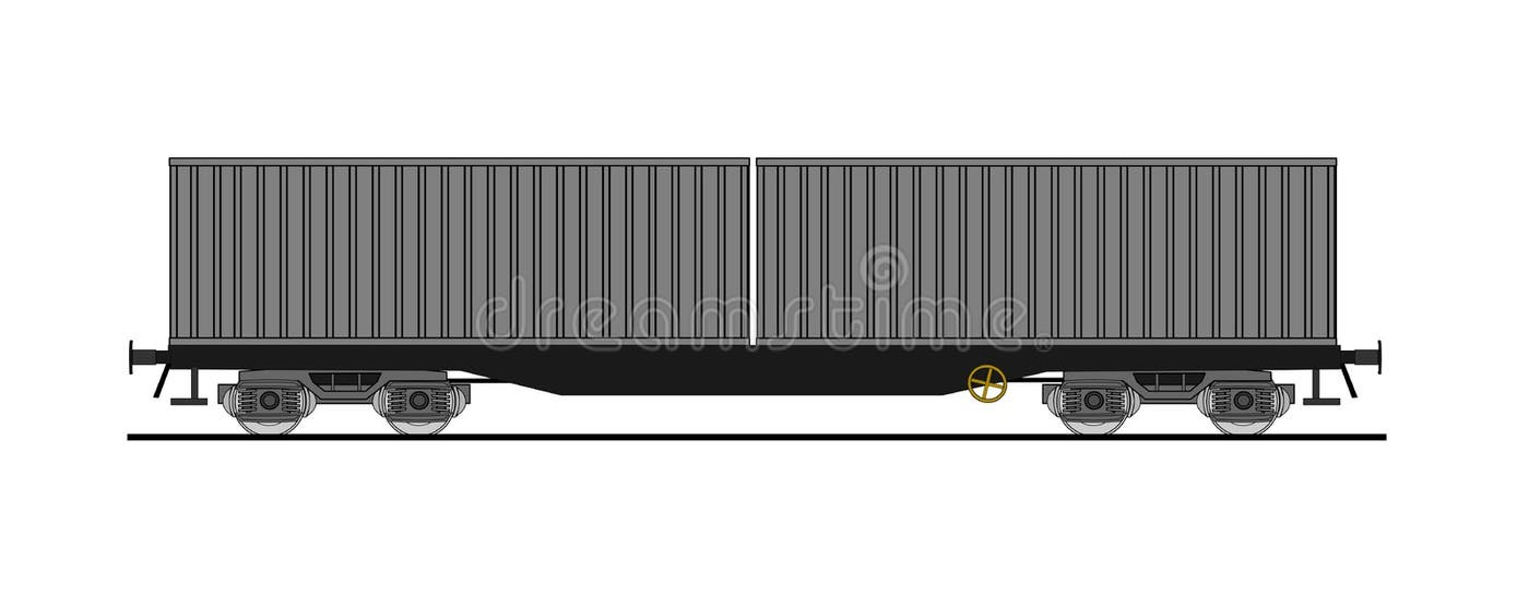 Container Car Stock Illustrations – 74,666 Container Car Stock ...