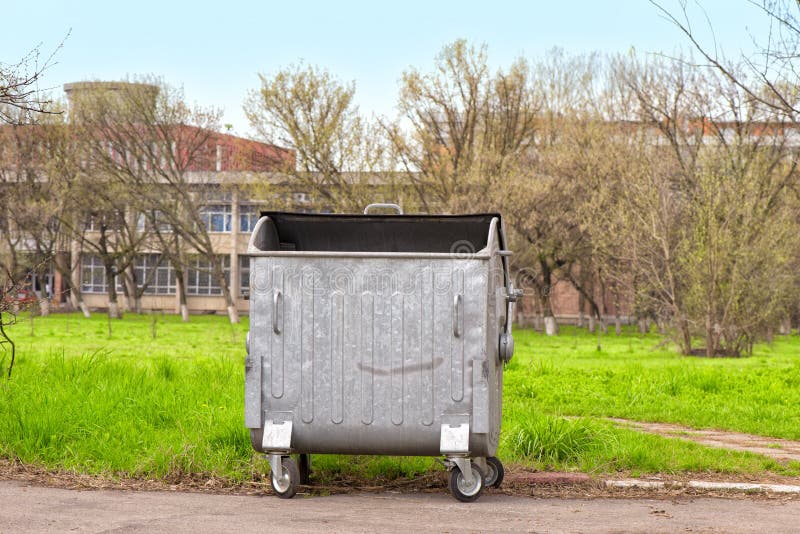 Container for Garbage Collection Stock Image - Image of cleaning ...