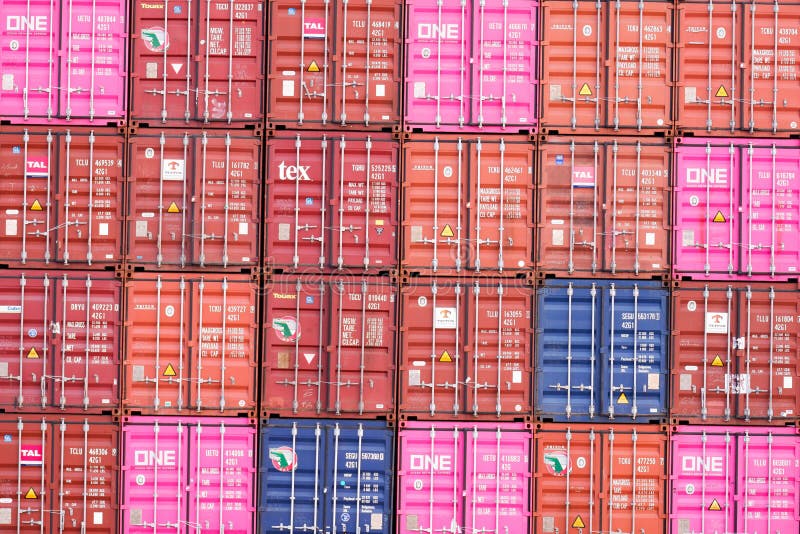 Container Loading and Unloading Equipment in the Harbor Import and ...