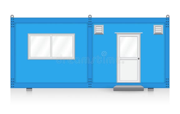 Shipping Container House Stock Illustrations – 8,368 Shipping Container ...