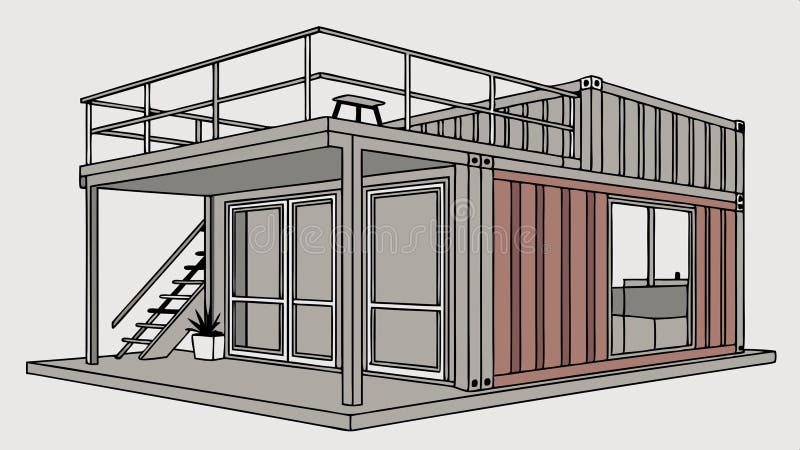 Container House Modern Design, Architectural Innovation Using Shipping ...