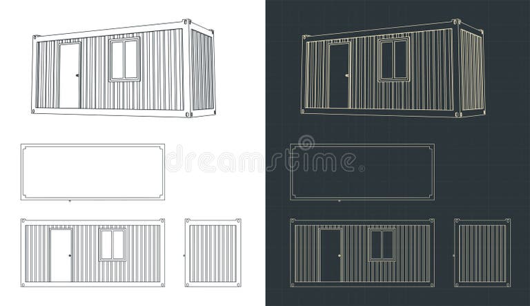 Container Drawings Stock Illustrations – 915 Container Drawings Stock ...