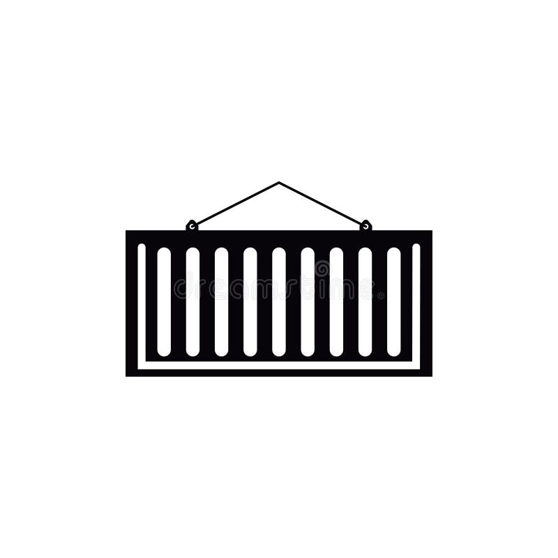 Container Icon Design Template Vector Isolated Illustration Stock ...