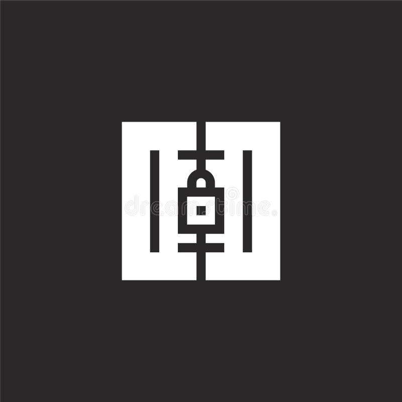 Container Icon. Filled Container Icon for Website Design and Mobile ...