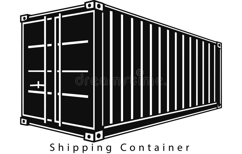 Container Icon,modern Container or Metal Box Logo Design Stock Vector ...