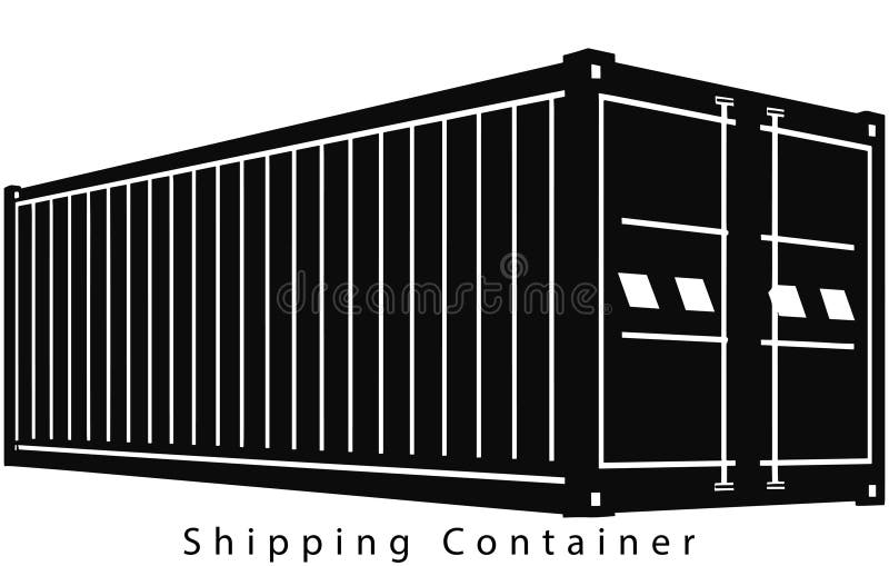 Container Icon,modern Container or Metal Box Logo Design Stock Vector ...