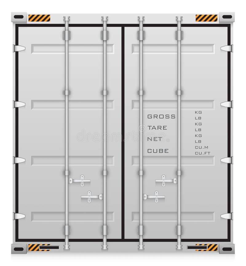 Container Door Shipping Stock Illustrations – 2,427 Container Door ...