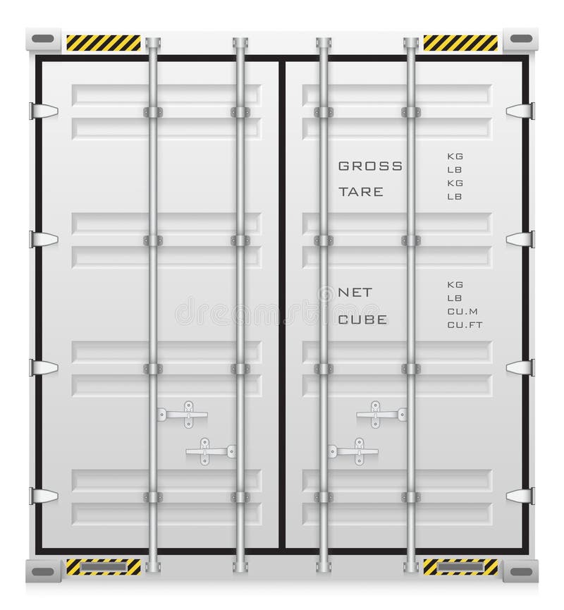 Grey Cargo Container Stock Illustrations – 2,541 Grey Cargo Container ...