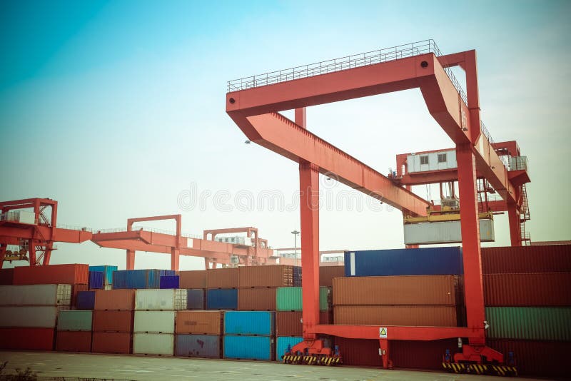 Engineer Inspection and Checking Goods Cargo Container Wall Strength ...