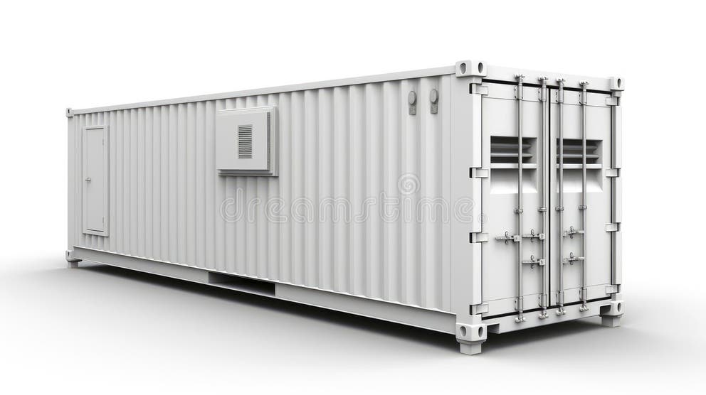 Container Isolated Containers Isolated on White Container Isolated on ...