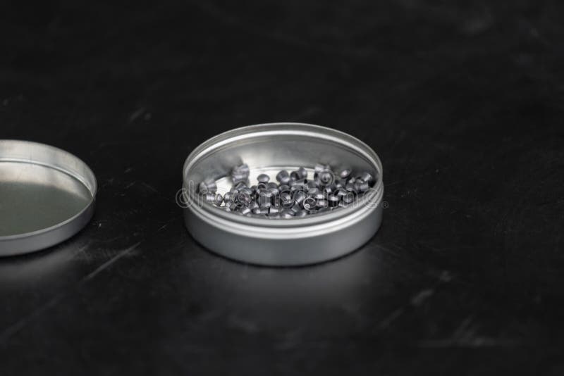 Air gun pellets stock photo. Image of rifle, ammunition - 215003224