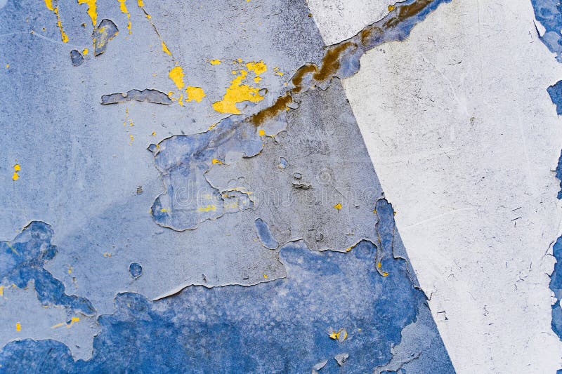 Container Metal Texture with Peeling Paint Stock Image - Image of decay ...