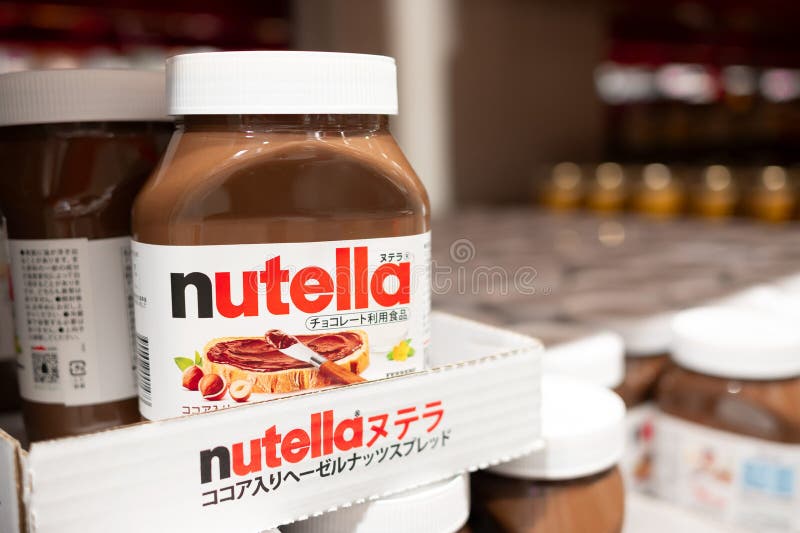 A Container of Nutella on the Grocery Shelf Editorial Photo - Image of ...