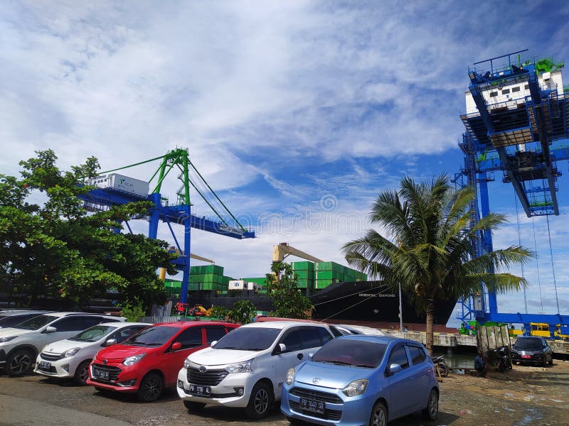 Container Port of Sorong in Papua Island Editorial Stock Image - Image ...