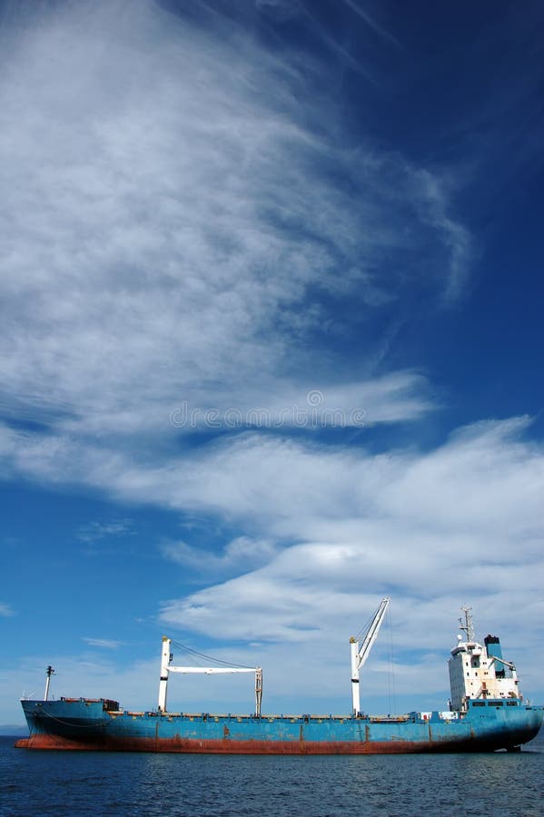 Container Ship On The Atlantic Ocean Picture. Image: 1879395
