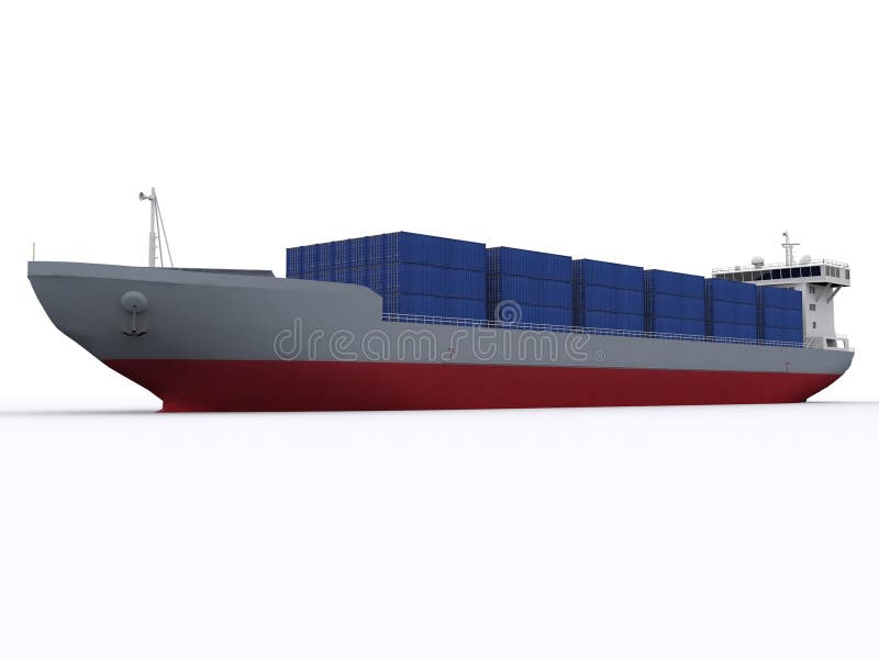 Container ship stock photo. Image of maritime, loading - 41310084