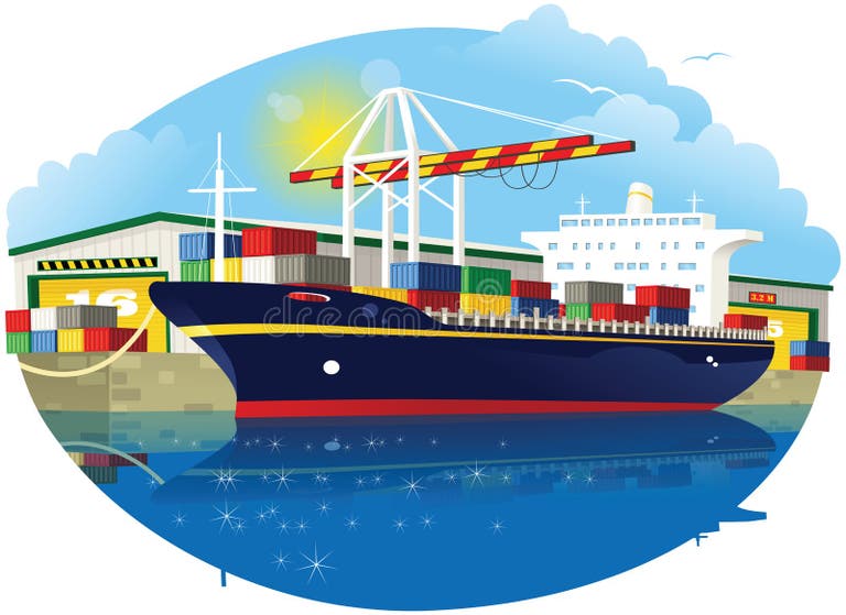 Loading Ship Stock Illustrations – 23,574 Loading Ship Stock ...