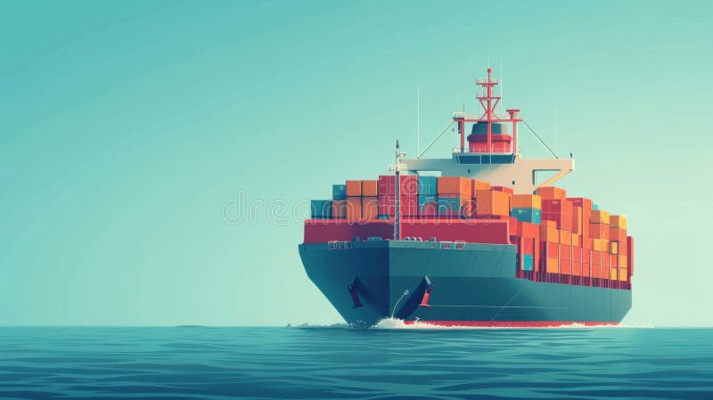 A Container Ship Equipped with Stateoftheart Tracking and Surveillance ...
