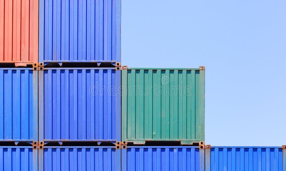 Container shipping stock image. Image of modal, jetty - 51710355