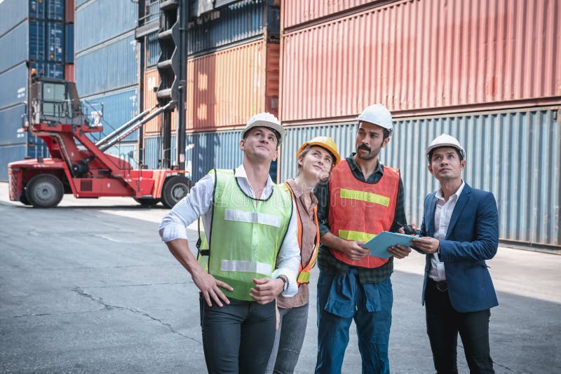 Container Shipping Logistics Engineering of Import/Export ...