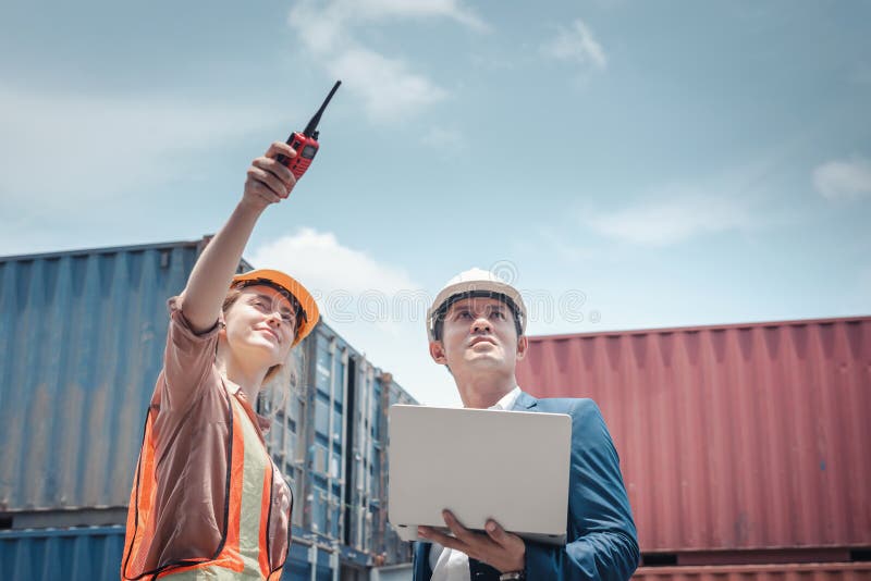 Container Shipping Logistics Engineering of Import/Export ...